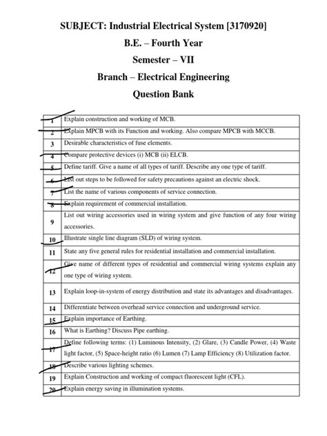 Question Bank Mid Semester Exam Pdf