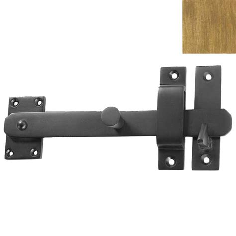 Forever Hardware F2 230 Solid Bronze Gate Drop Bar Latch W Knob