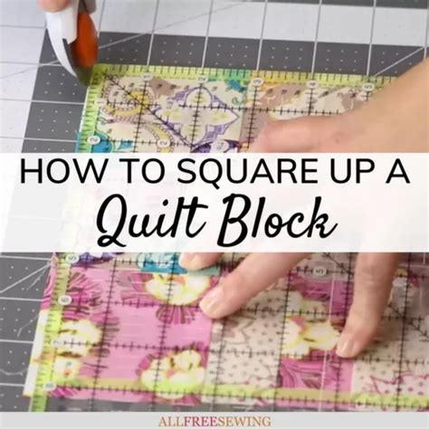 How To Square Up A Quilt Easy Steps For Squaring Up Your Next Quilt