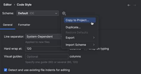 代码风格方案 Intellij Idea 文档