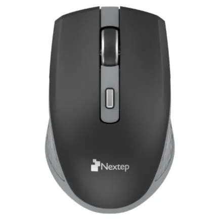 Mouse Nextep Optico Ne 413ng Inalámbrico Rf 1600 Dpi Negro Gris Mervins