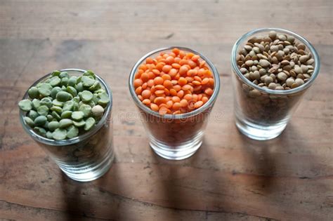 Lentils And Split Peas Stock Photo Image Of Meals Bean