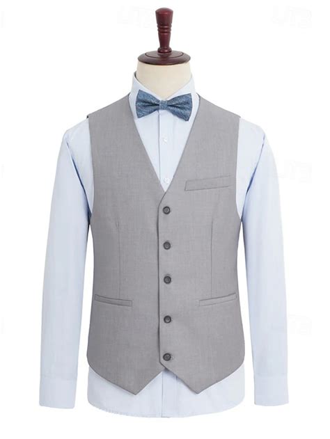 Mens Linen Suits Wedding Shorts Waistcoat Beach Summer Solid Formal