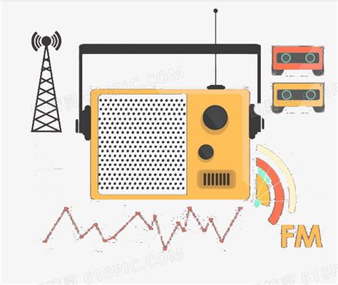 扁平化收音机图片免费下载 PNG素材 编号1xrikqy9e 图精灵