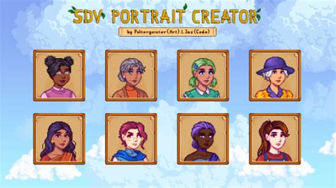 Comments 348 To 309 Of 568 Stardew Valley Character Creator By Jazzybee