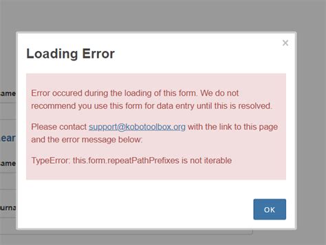 Typeerror This Form Repeatpathprefixes Is Not Iterable Data
