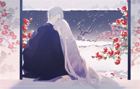 900910 Miyuki Anime Girls Touken Ranbu Anime Portrait Display