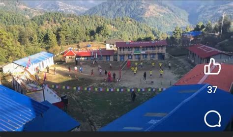 टाप्टिङमा भइरहेको भलिबल प्रतियोगिताको दोेस्रो दिन ८ खेल सम्पन्न