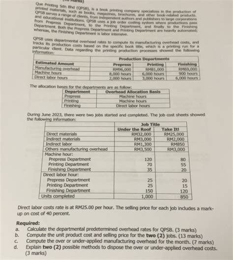 Que Printing Sdn Bhd QPSB Is A Book Printing StudyX