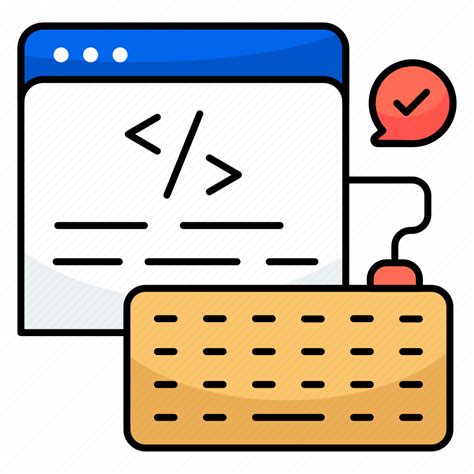 Web Programming Software Development Html Coding Management Icon