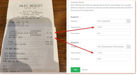 How To Split Items Dext Help Center