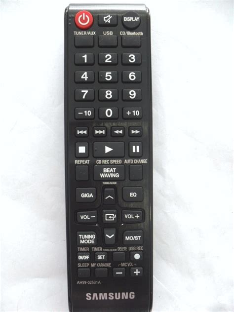 Controle Remoto Mini System Samsung Mx F Mx F Mx F R Em Mercado Livre