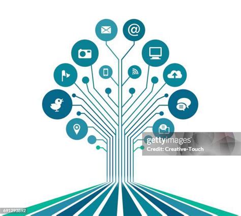 Social Media Networks Tree Photos And Premium High Res Pictures Getty