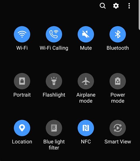Android Menu Buttons