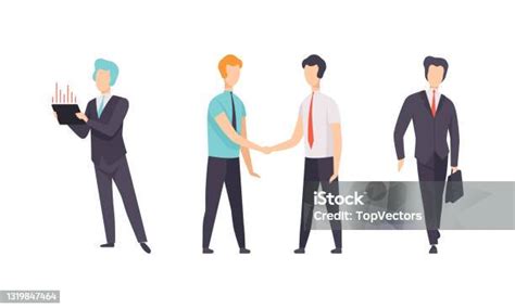 사무실 세트 사무실 근로자 캐릭터 활동 플랫 벡터 일러스트레이션에서 일하는 비즈니스 인 남자에 대한 스톡 벡터 아트 및 기타 이미지 남자 남자 사업가 독일 Istock