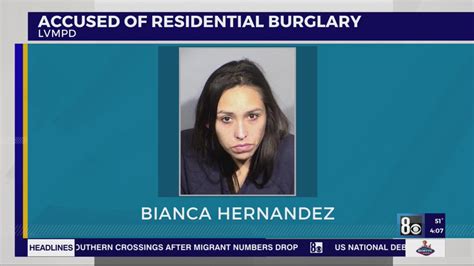 Las Vegas Police Arrest Woman After Burglary Of Unlv Shooting Victims Home