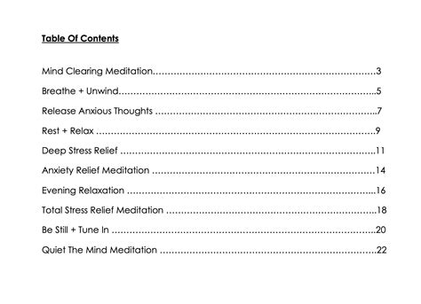 10 Minute Guided Meditation Scripts For Stress And Anxiety Relief 10