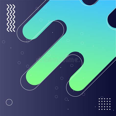 Abstract Colorful Mustard Rounded Lines Halftone Transition Vector Background Illustration