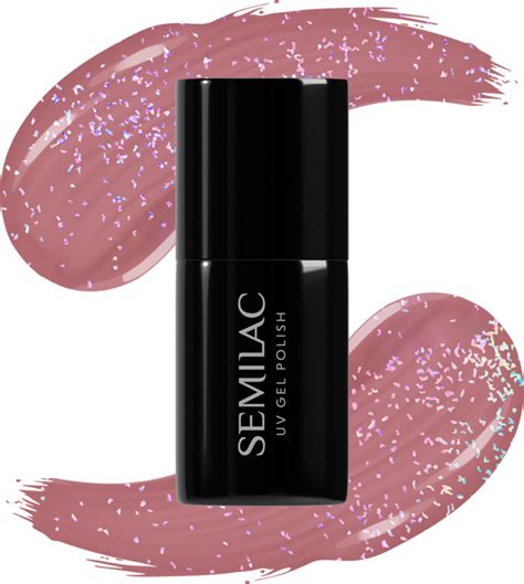 SEMILAC Lakier Hybrydowy Nr 321 Shimmer Dust Caramel 7 Ml Drogeria