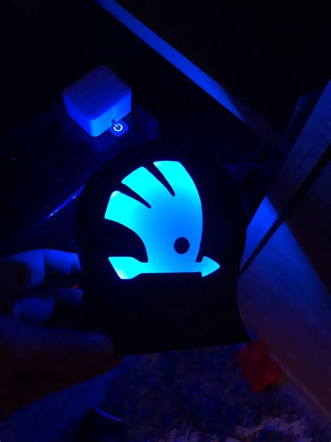 Free 3d File Led Lamp Skoda 🔦 ・design To Download And 3d Print・cults