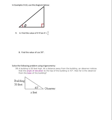Solved N Examples Use The Diagram Below Afind The Chegg