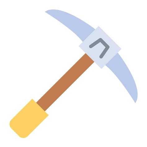 Premium Vector Pickaxe Icon Style