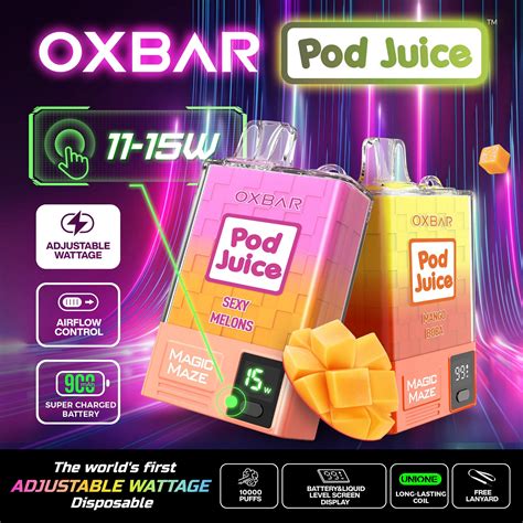 Pod Juice X Oxbar Magic Maze Pro 10k Disposable 5 2deal