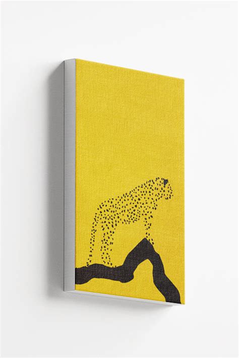 Leopard Stencil Canvas Artdesign