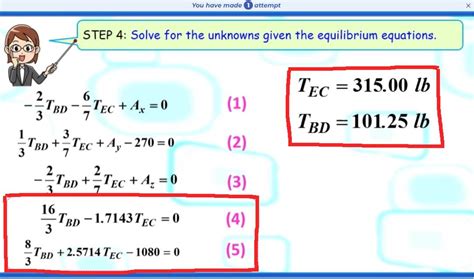 Solved STEP Solve For The Unknowns Given The Equilibrium Chegg