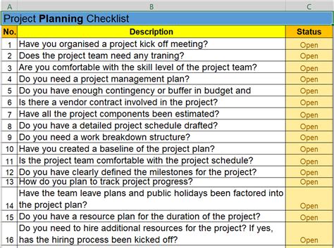 Project Management Best Practices Checklist Project Management Checklist Template In Excel