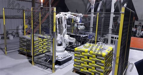 Tara Robotik Otomasyon A Ş Yapı Kimyasalları Paletleme Robotu