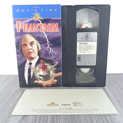 PHANTASM VHS MGM Movietime Horror Movie 7 38 PicClick UK