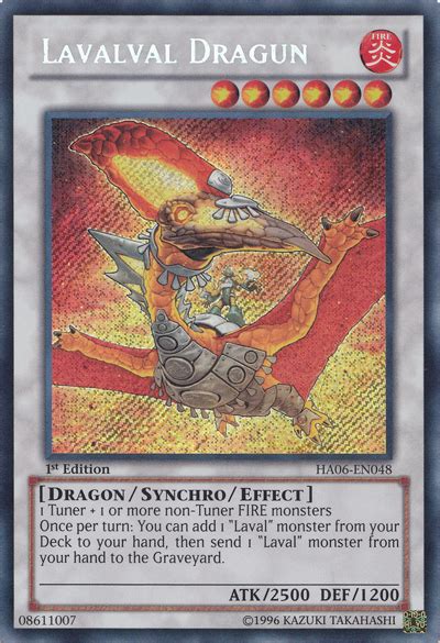 Lavalval Dragun Yu Gi Oh