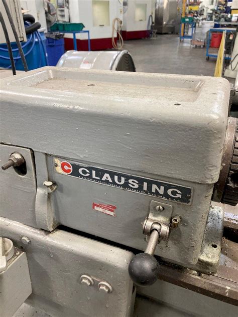 Clausing Model 5509 Engine Lathe Stock 13979