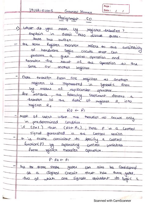 Solution Computer Organization Assignment 01 Studypool