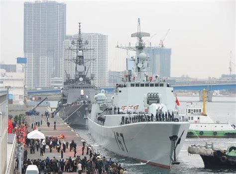 10年之后再访日本 中国海军早已不用再羡慕海自舰艇上海热线军事频道