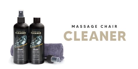 Osaki Massage Chair Cleaner —