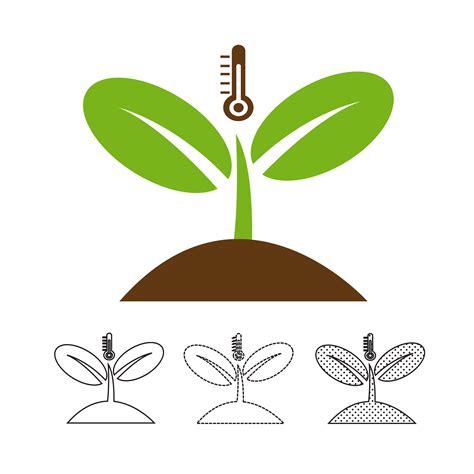 Vector Icono De Planta 571710 Vector En Vecteezy