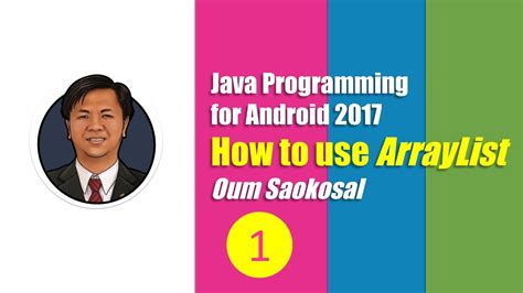 java programming for android how to use arraylist part 1 youtube