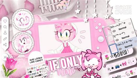 Pin de night heavenly en Быстрое сохранение Amy rose Dibujos Amy