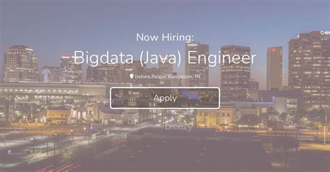 Bigdata Java Engineer At Nucleusteq