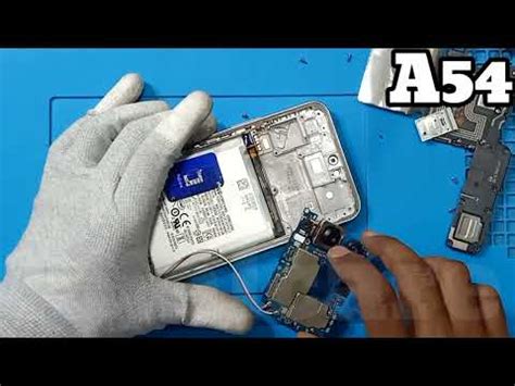 Samsung Galaxy A54 5G Teardown Disassembly Repair Video Broken Screen