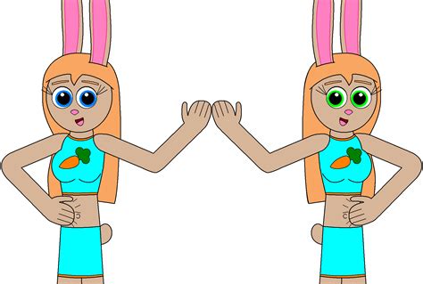 Bongo Belly Cheer Bunnies Mila And Aria By Eli J Brony On Deviantart