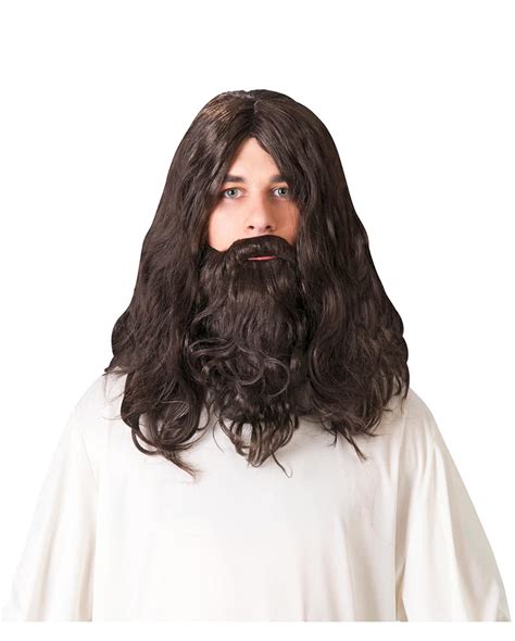 Dwarf Beard With Wig Dark Brown Brown Dwarf Beard For A Larp Event