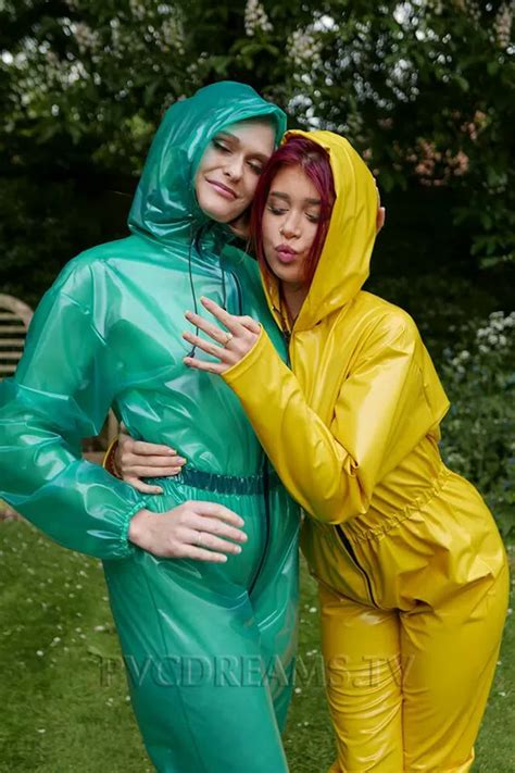 Pin By Rub Allo On Pvc Plastic Vinyl Nylon Rainwear Girl Rain Wear