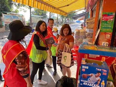 龙穴街开展垃圾分类全民行动日活动宣传