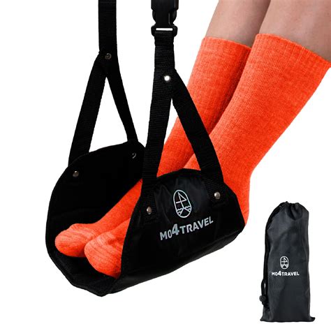 Airplane Foot Rest Portable Airplane Foot Hammock For Flying