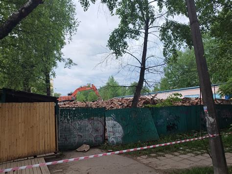 В Сыктывкаре снесли здание бывшего гороно Комиинформ