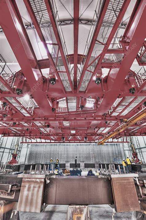 ITER Fusion Research Reactor Construction Stock Image C052 9567 Science Photo Library