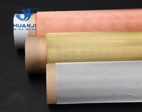Micron Wire Mesh Sus304 Copper Brass All Kinds Of Meterials Metal Woven